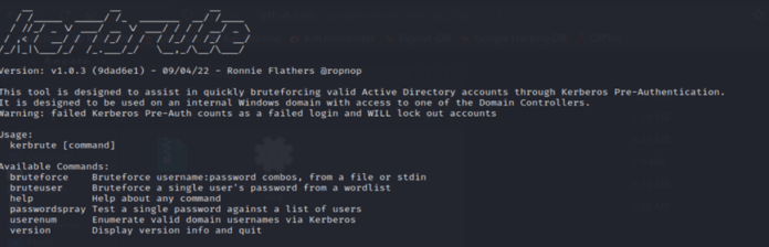 Kerberos: Bruteforcing using Kerbrute - Packt SecPro